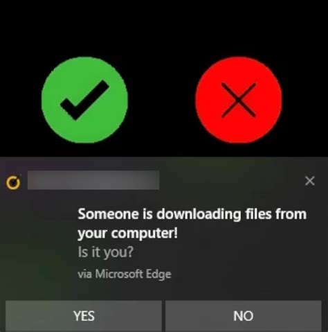 how to remove someone is downloading files from your computer pop up