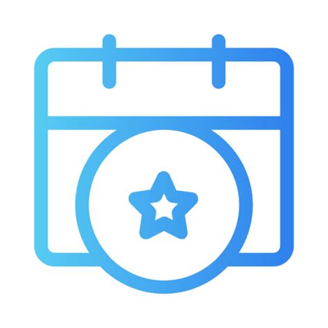 Date Generic Gradient Icon Date Generic Gradient Icon