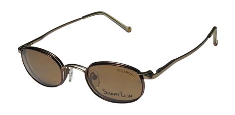 Smartclip 517t Titanium Eyeglass Frameglasses With Polarized