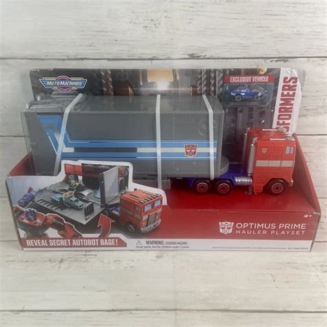 Micromachines Transformers Optimus Prime Hauler Playset Eur 2149