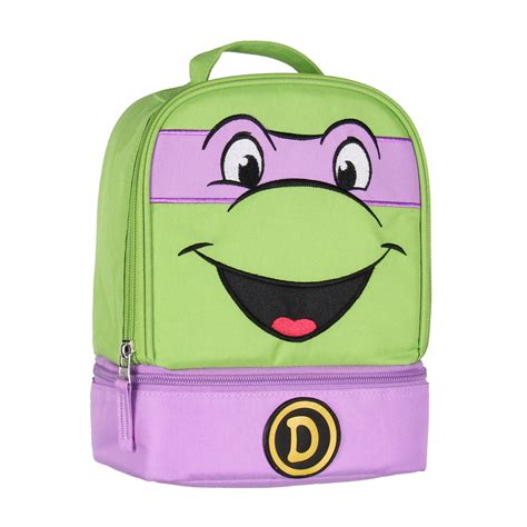 Teenage Mutant Ninja Turtles Tmnt All Turtles Dual Compartment Lunch