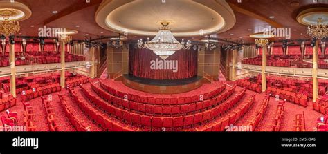 View Of The Red Theater Of The Cruise Ship Costa Firenze On May 01