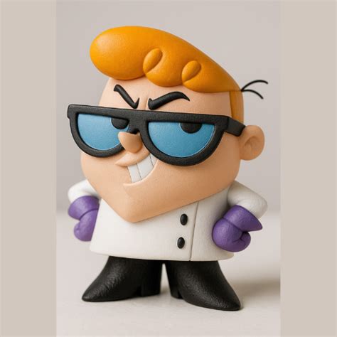 👾 Dexter El Laboratorio De Dexter Dexters Laboratory Figura Estilo