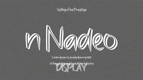 N Nadeo Font Download Free For Desktop And Webfont