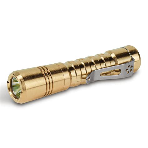 Vosteed X Reylight Flashlight Pineapple Brass