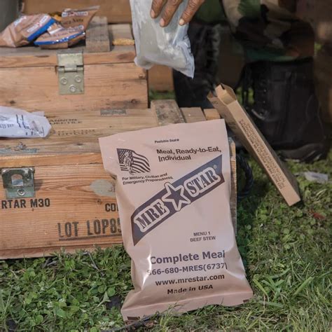 Mre Meals Ready To Eat Self Heating Full Meal Case Of 12 Ready Store