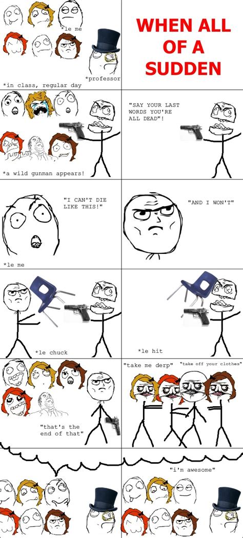 Determined Rage Face