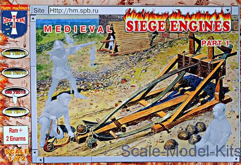 Medieval Siege Engines Part I Orion Plastic Scale Model Kit In 1 72