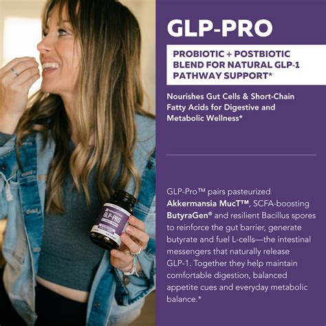 Glp Pro Glp 1 Probiotic And Postbiotic Triquetra™