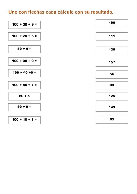 Unir Con Flechas Free Interactive Worksheets 257158