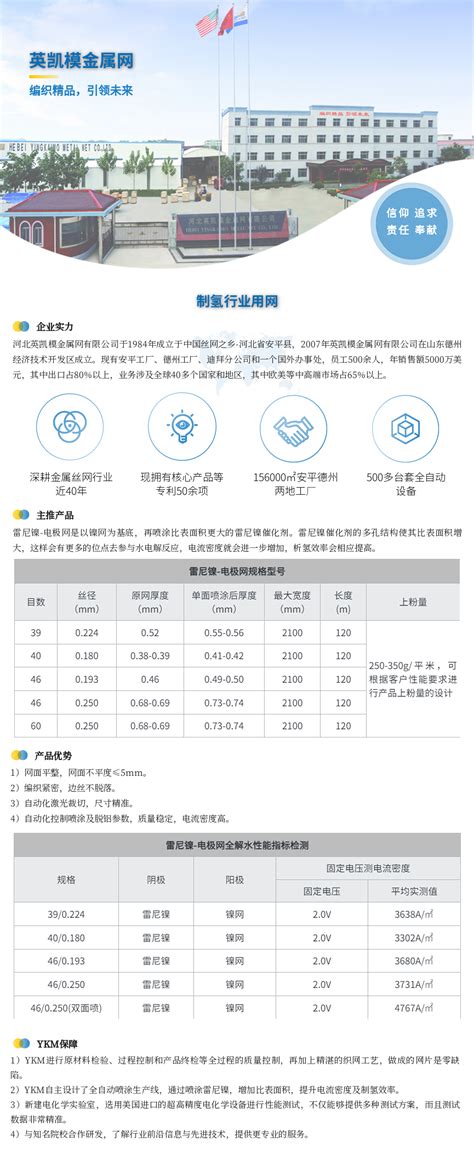 雷尼镍 电极网英凯模金属网有限公司新能源网