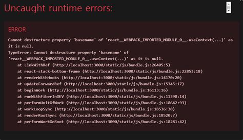 Usecontext As It Is Null 에러