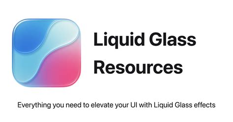 Liquid Glass Css Liquid Glass Resources