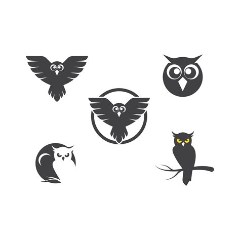 Owl Icon Vector Illustration 22103279 Vector Art At Vecteezy