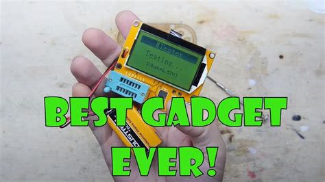 Automatic Component Identifier And Tester Lcr Esr Mega Youtube