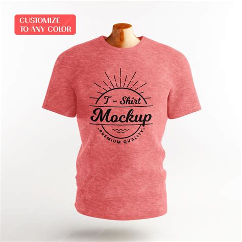 Premium Psd T Shirt Mockup Template For Your Design