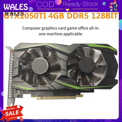 GTX TI Graphics Card GB DDR PCI E X High Speed Gaming Video Card For Desktop Shopee