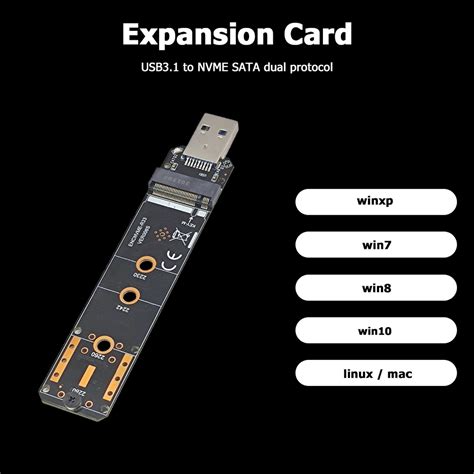 M2 To Usb Adapter M Key M 2 Pci Express Sata To Usb 3 1 Gen 2 Type A