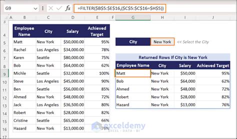 How To Return All Rows That Match Criteria In Excel Exceldemy