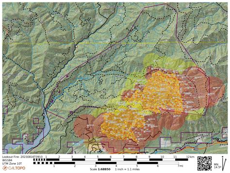 Lookout Fire Updates 2023 Andrews Forest Research Program