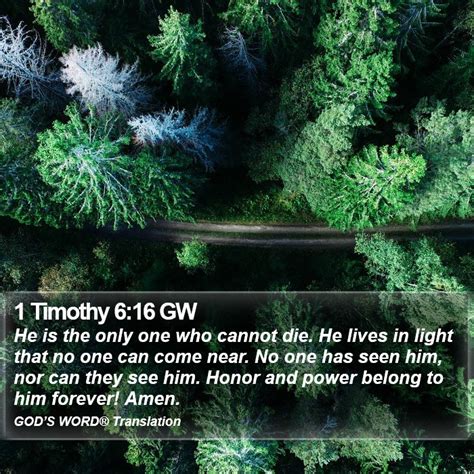 1 Timothy 616 Gw Bible Images