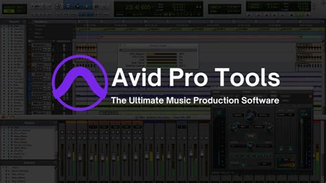 Avid Pro Tools The Ultimate Music Production Software