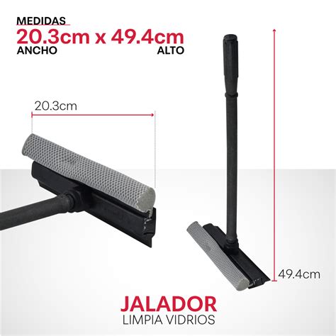 Karlen Jalador Limpia Vidrios De Cristal Y Espejos Ergonómico Resistente Y Fácil De Usar