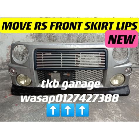 Kenari Move Rs Front Skirt Lips Shopee Malaysia