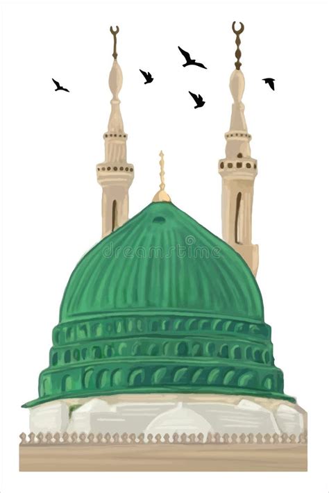 Masjid Nabawi Vector Stock Illustrations 378 Masjid Nabawi Vector Stock Illustrations Vectors