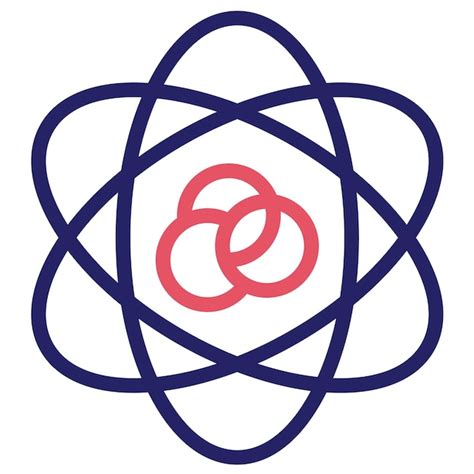 Atom Vector Icon Illustration Of Back To School Iconset Premium Vector