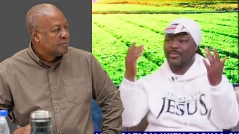 Barima Sidney Apologises To Mahama Ghana Weekend