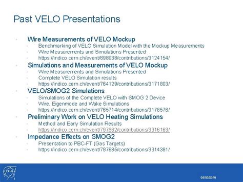 Velo Smog 2 Heat Load Localization Analysis B