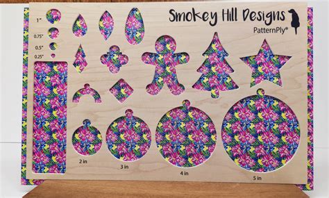 Patternply® Full Coverage Mini Preppy Hibiscus Smokey Hill Designs