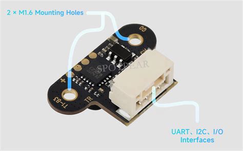 TOF Time Of Flight Laser Range Sensor Mini Radar Module UART Serial I2C Port For Arduino