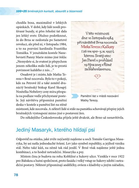 Kniha Miloš Šenkýř Tomáš Kremr 10025 Brněnských Kuriozit Absurdit A