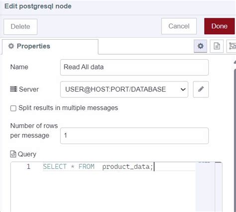 Using Postgresql With Node Red • Flowfuse