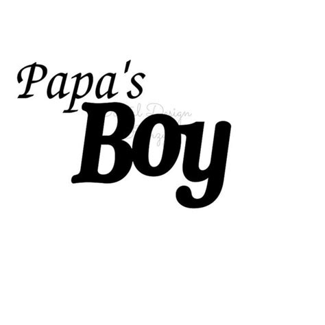Papas Boy Svg File Instant Download Svg Digital File Etsy