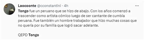 Artistas Nacionales E Internacionales Se Despiden De Tongo Con Emotivos