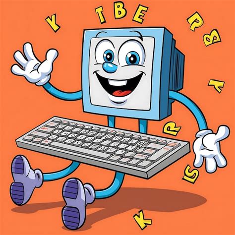 Playful Cartoon Computer Graphics For Engaging Content Premium Ai