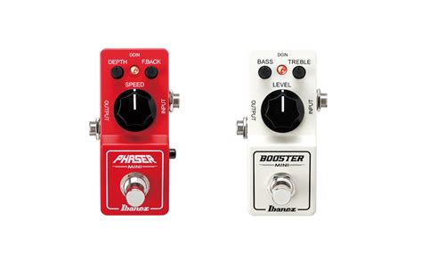 Ibanez Unveils New Phaser And Booster Mini Pedals Bass Magazine