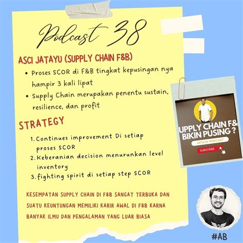 Arie Buchari On Linkedin Podcast 38 Asci Jatayu Sedikit Catatan Dari Podcast Ke 38 Asci Jatayu