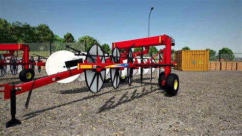 New Holland H590 Fs25 Tedder Mod Modshost