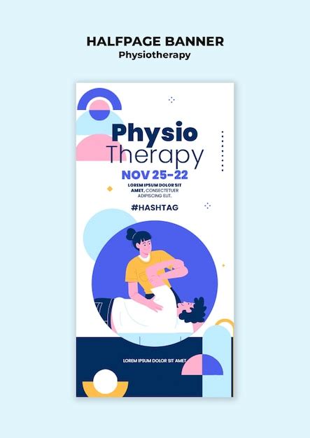 Free Psd Physiotherapy Treatment Template