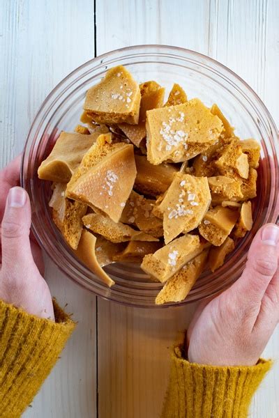 Molasses Sponge Toffee Recipe Crosby Foods