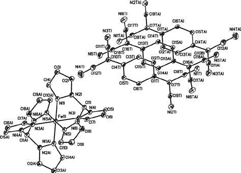 Figure 1 From The Conducting Spin Crossover Compound Combining Feii
