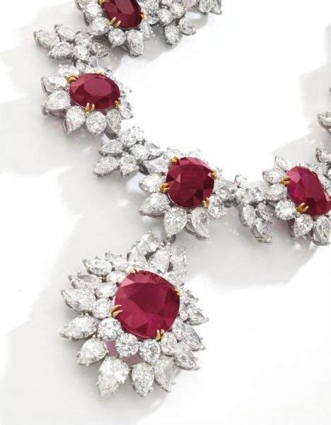 Impressive Ruby And Diamond Necklace Alainrtruong In 2024 Ruby