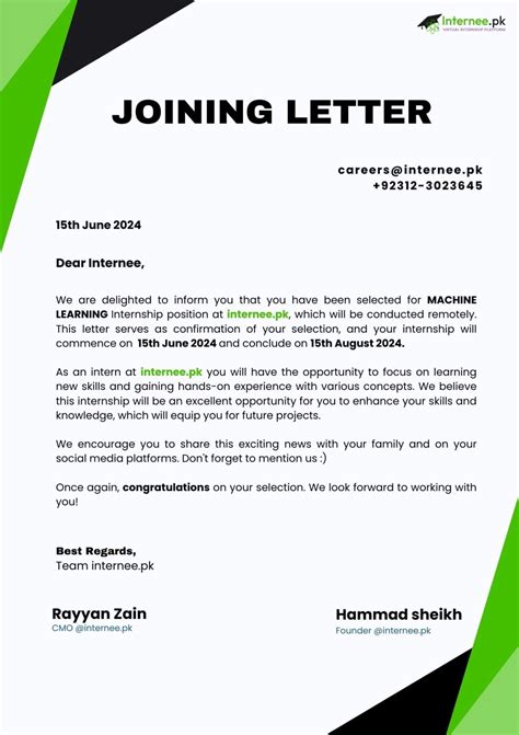 Machinelearning Internship Careergrowth Ai Datascience Grateful Interneepk Zain Imran