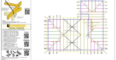 Frame And Truss Layout Plan Each