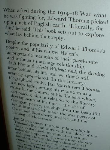 Edward Thomas A Poet For His Country Considered A War Poet 1878
