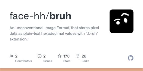GitHub Face Hh Bruh An Unconventional Image Format That Stores Pixel Data As Plain Text